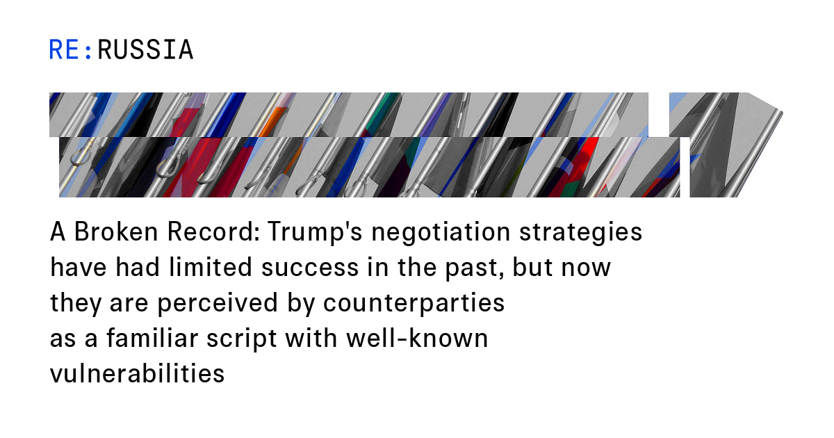 A Broken Record: Trump's negotiation strategies have had limited ...